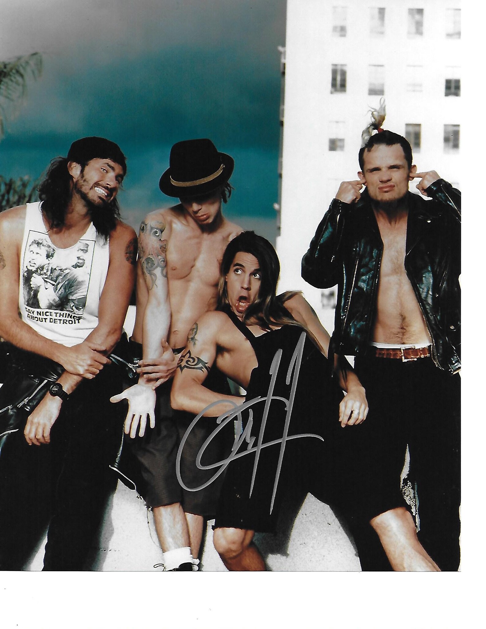Singer Songwriter and Band Frontman ANTHONY KIEDIS Signed 8x10 - Etsy