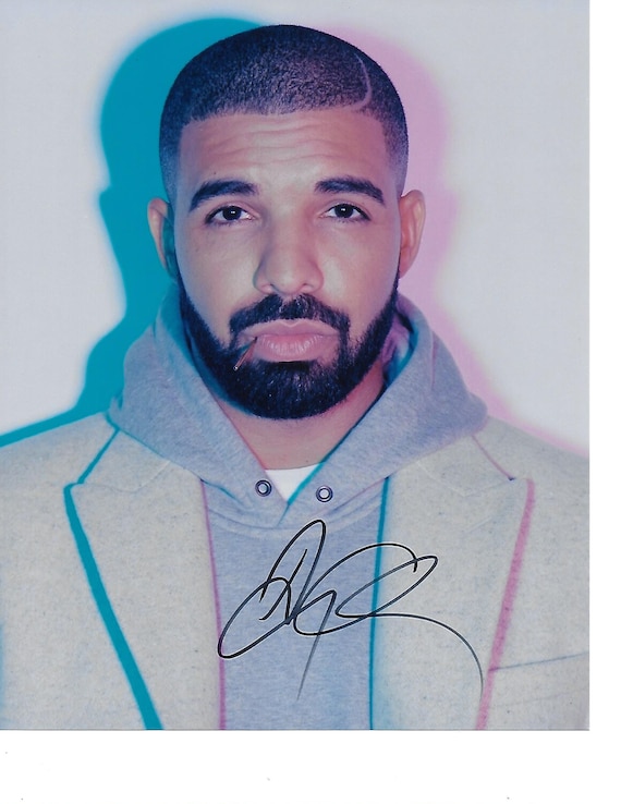 Drake Rapper Autograph