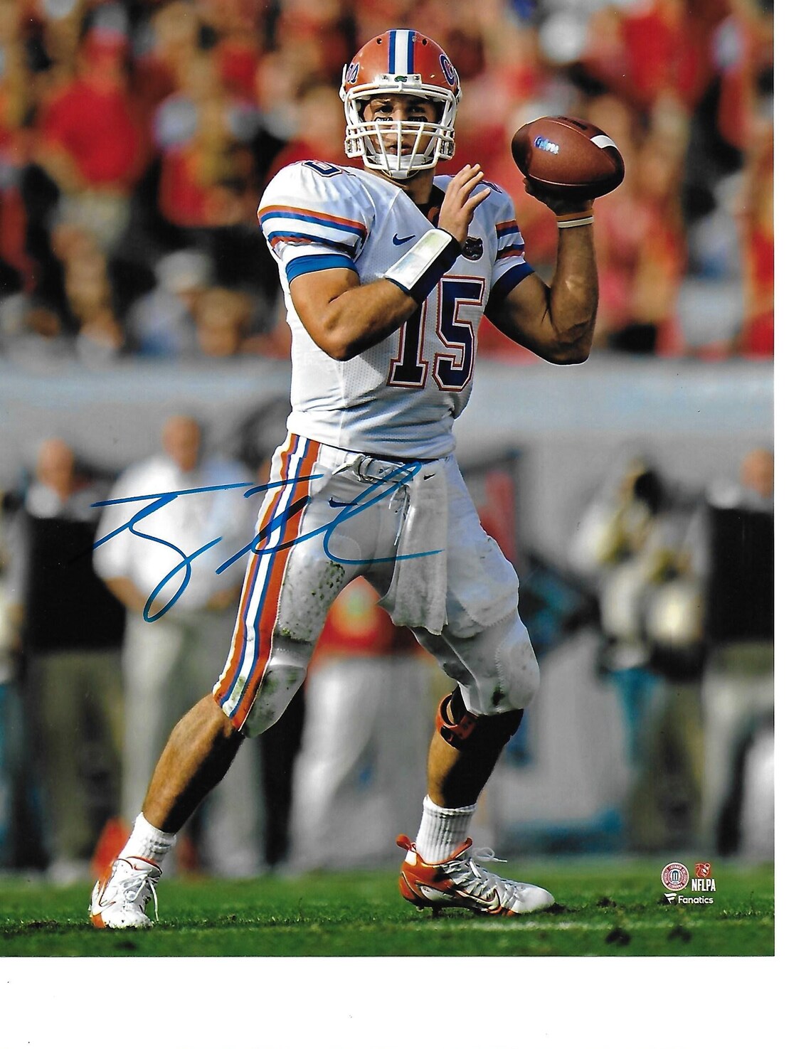 All Time College Great Quarterback TIM TEBOW Autographed 8x10 Pic - Etsy