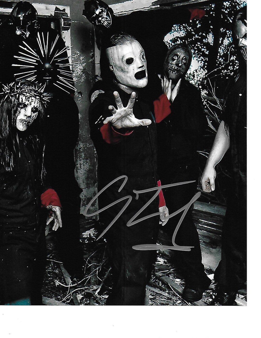 Rocker COREY TAYLOR of the Band "slipknot" Autographed 8x10 Photograph ...