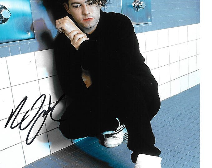 ROBERT SMITH the Cure Frontman Authentic Autographed Photo 8x10 - Etsy