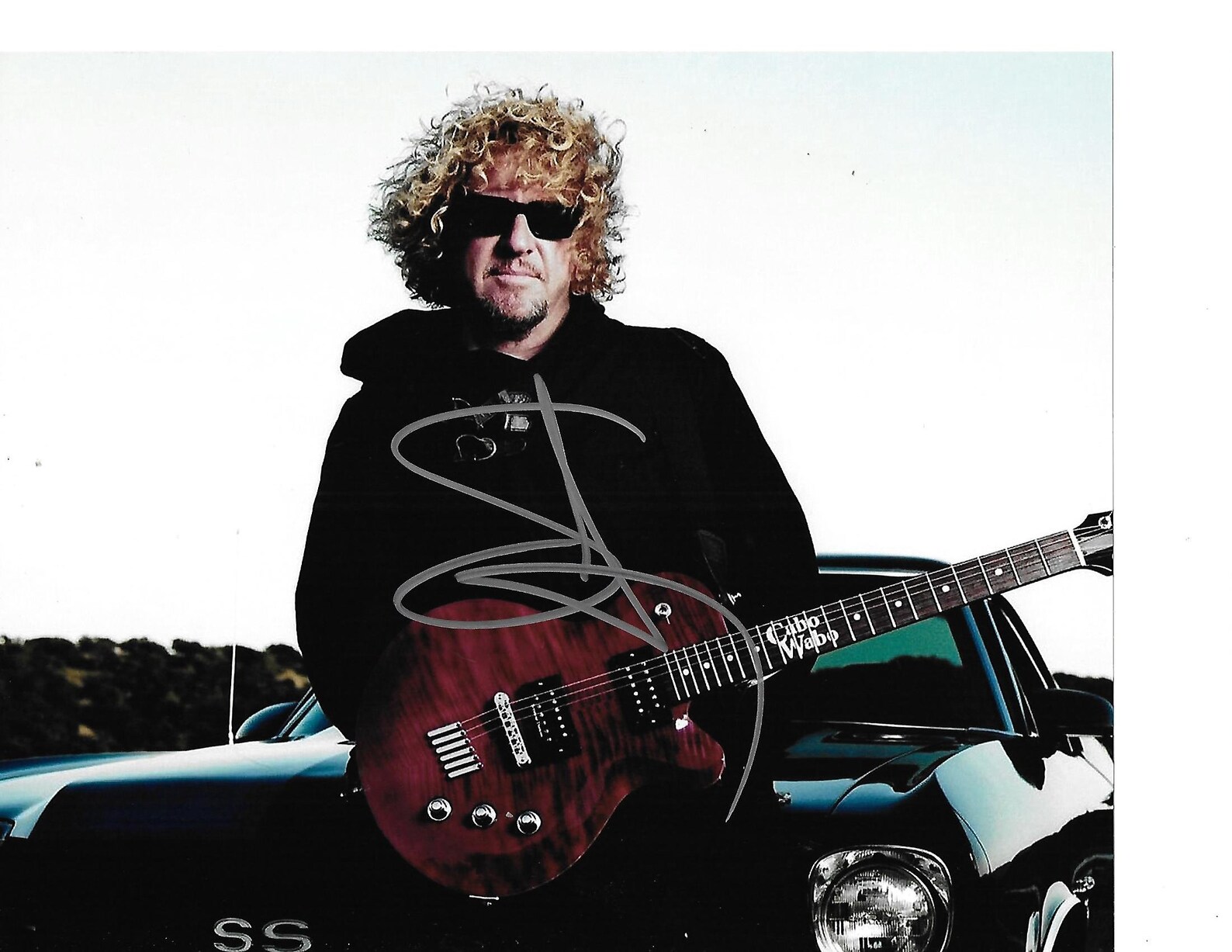 The red Rocker Sammy Hagar Rock N Roll Autographed 8x10 Photograph - Etsy