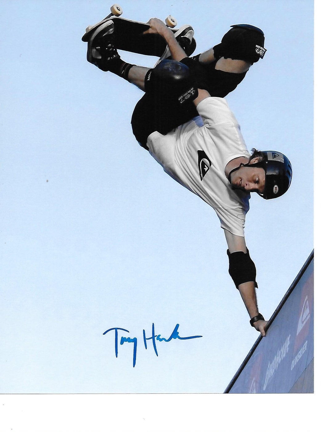 All Time Great Skateboarder TONY HAWK Signed 8x10 Action Photograph - Etsy