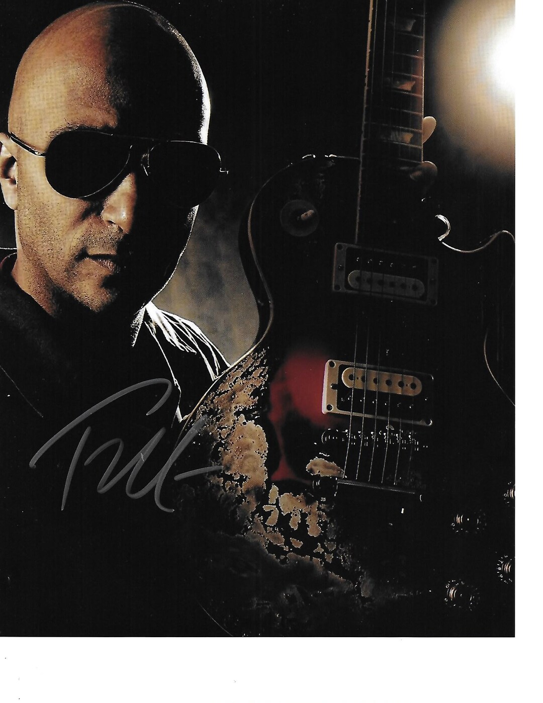 Singer Writer and Musician TOM MORELLO Super Awesome Signed 8x10 ...