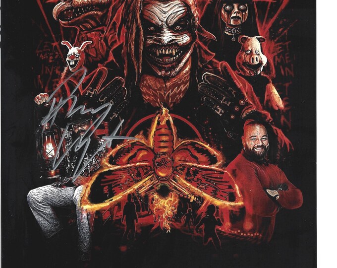 Professional Wrestler BRAY WYATT Great Looking Signed 8x10 Event ...