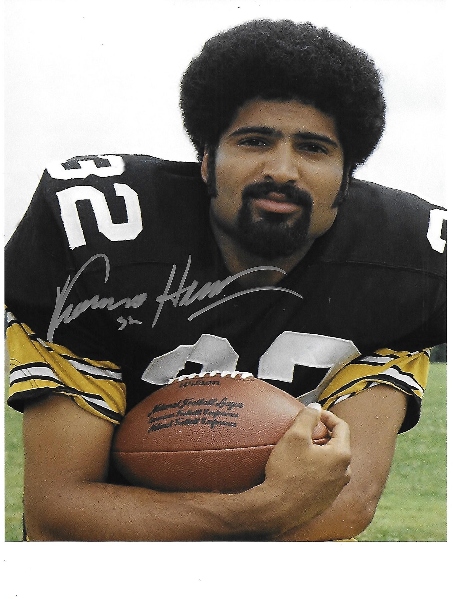 Hall of Fame Running Back FRANCO HARRIS Signed 8x10 Super Mint - Etsy