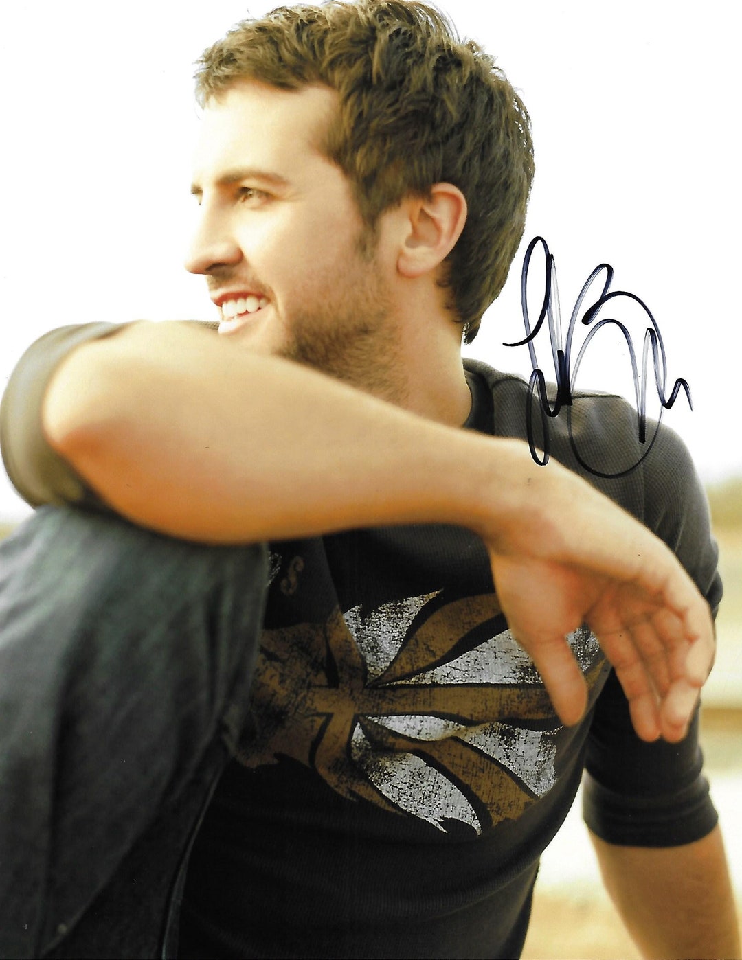 Multi Award Winner Country Music LUKE BRYAN Signed 8x10 Photograph - Etsy