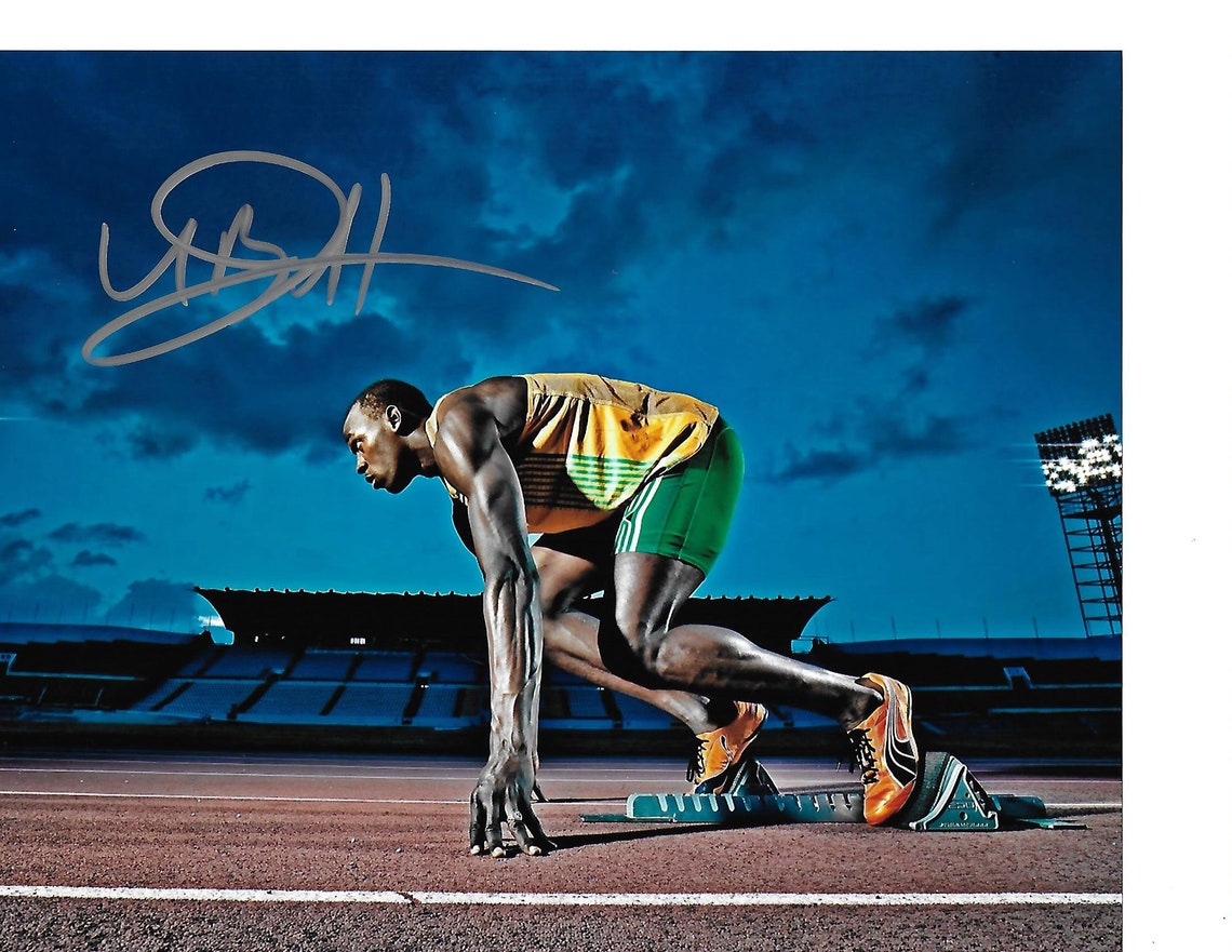 Track Star and One of the Fastest Humans Ever USAIN BOLT - Etsy