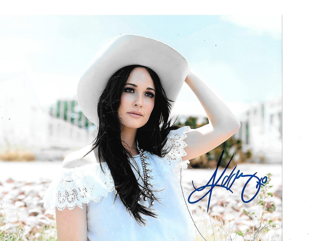 Multi Award Winning Country Music Artist KASEY MUSGRAVES Autographed ...