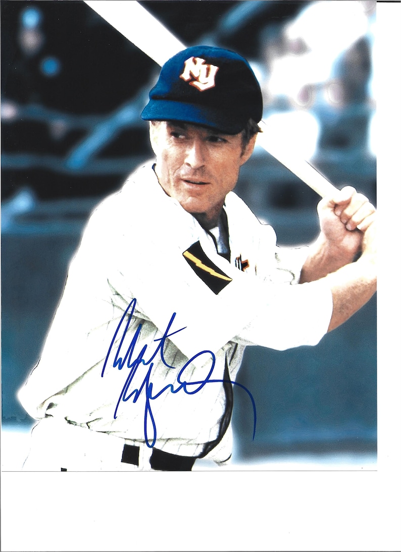 Long Time Great Actor ROBERT REDFORD Nicely Signed 8x10 Movie ...