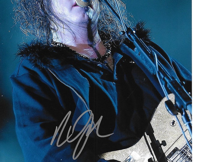 ROBERT SMITH the Cure Frontman Authentic Autographed Photo 8x10 - Etsy