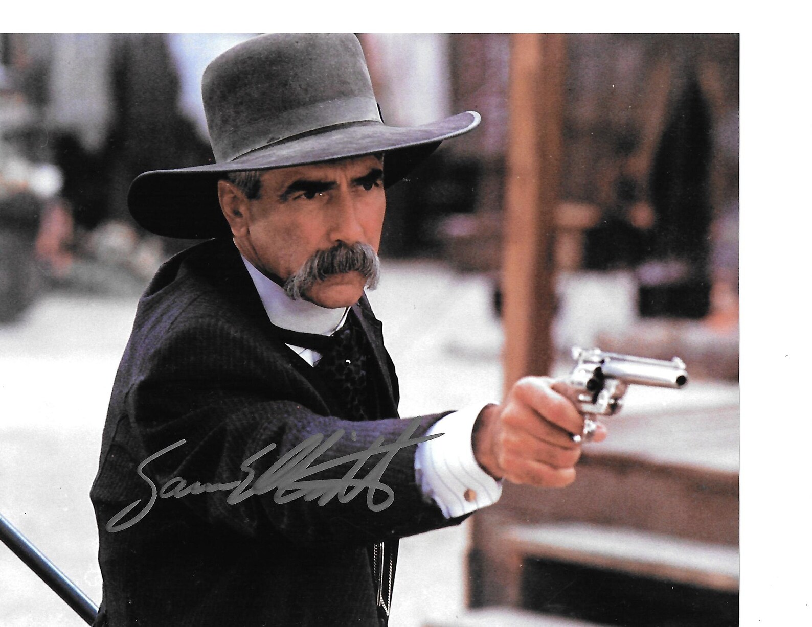 Long Time Talented Actor SAM ELLIOTT Signed 8x10 Movie Scene - Etsy