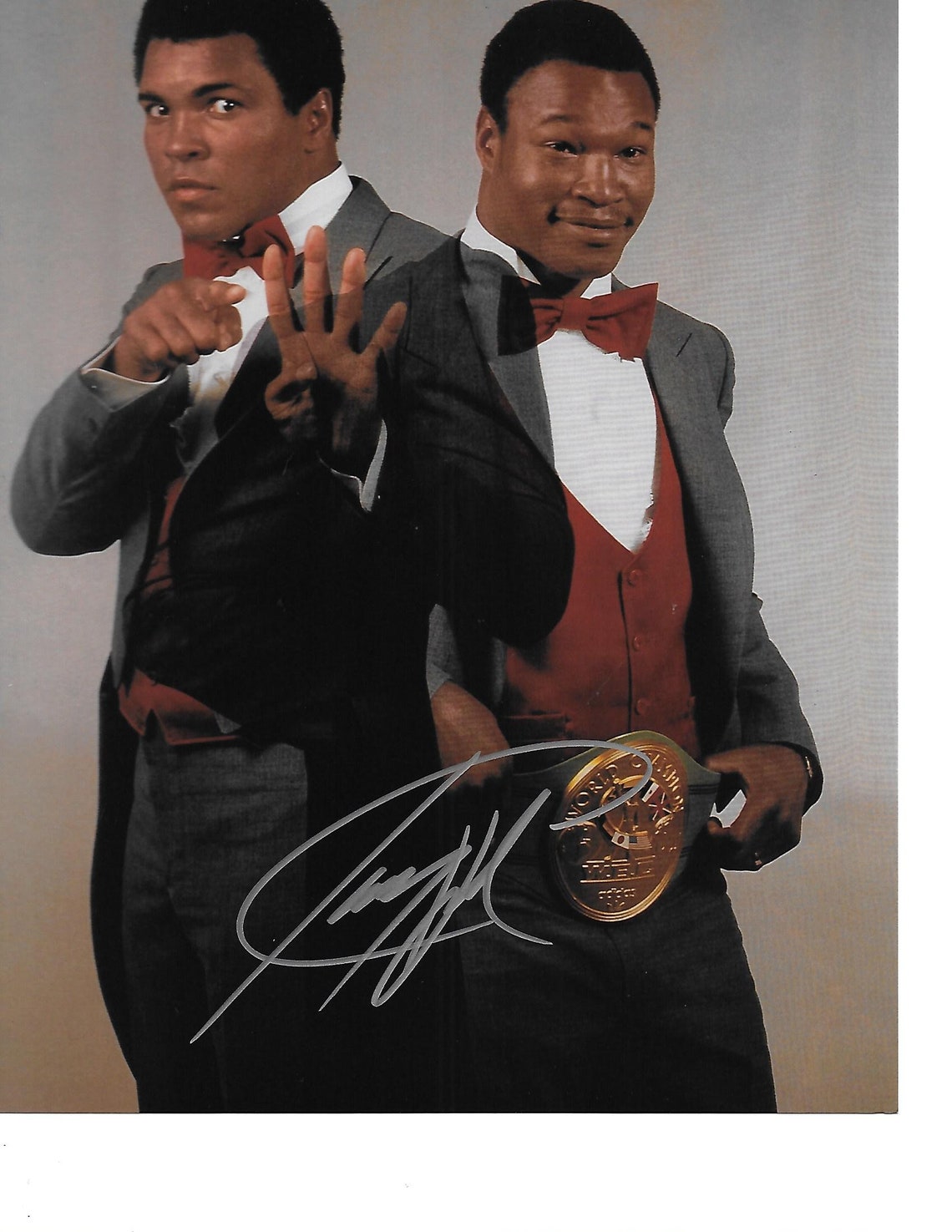One of the Greatest Boxers Ever and Hall of Famer LARRY HOLMES - Etsy