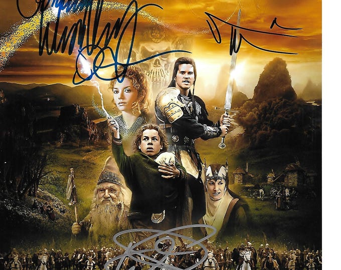 Great Movie "willow" Multi Cast Signed 8x10 Movie Promo Photograph - Etsy