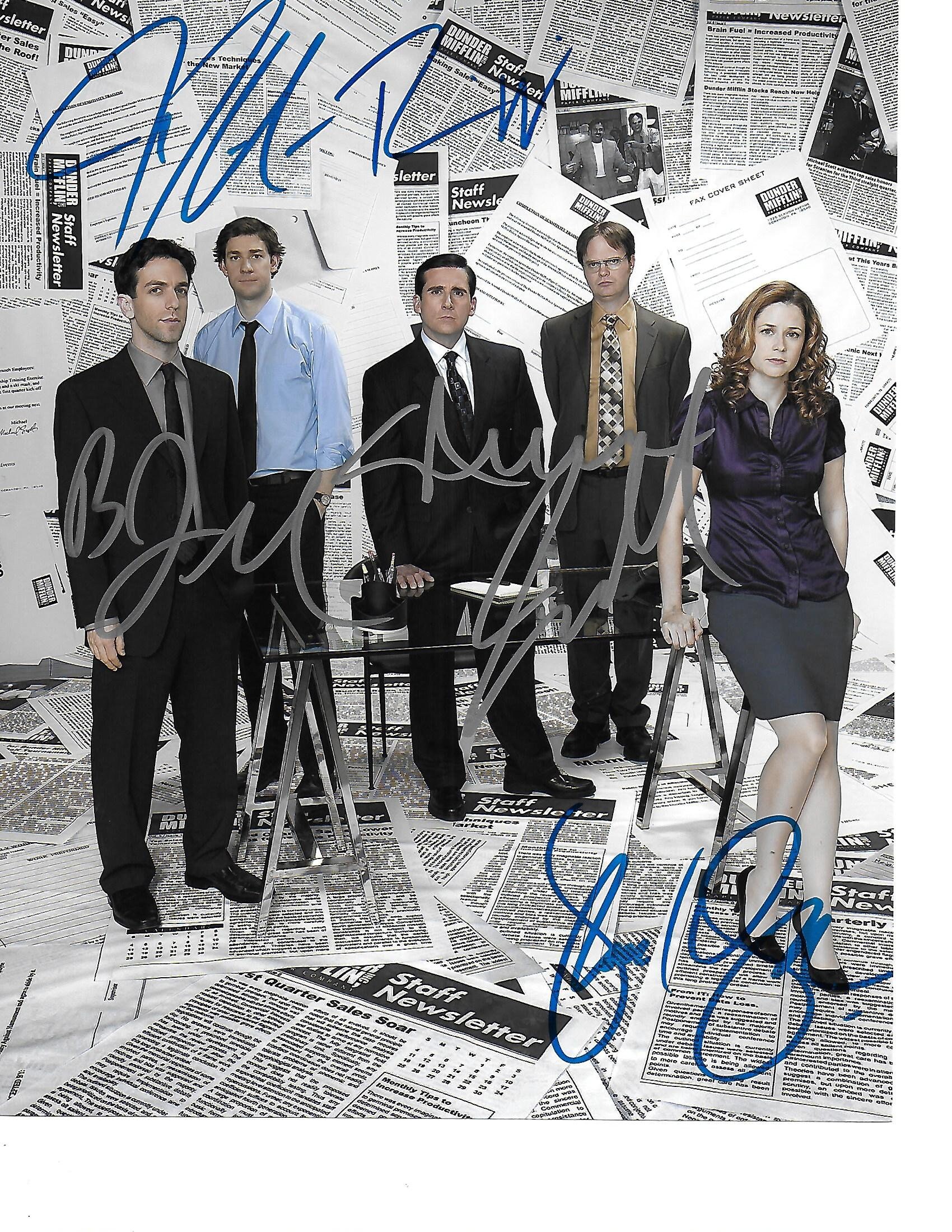 Long Running Tv Series the Office Multi Cast Autographed 8x10 Promo Pic ...