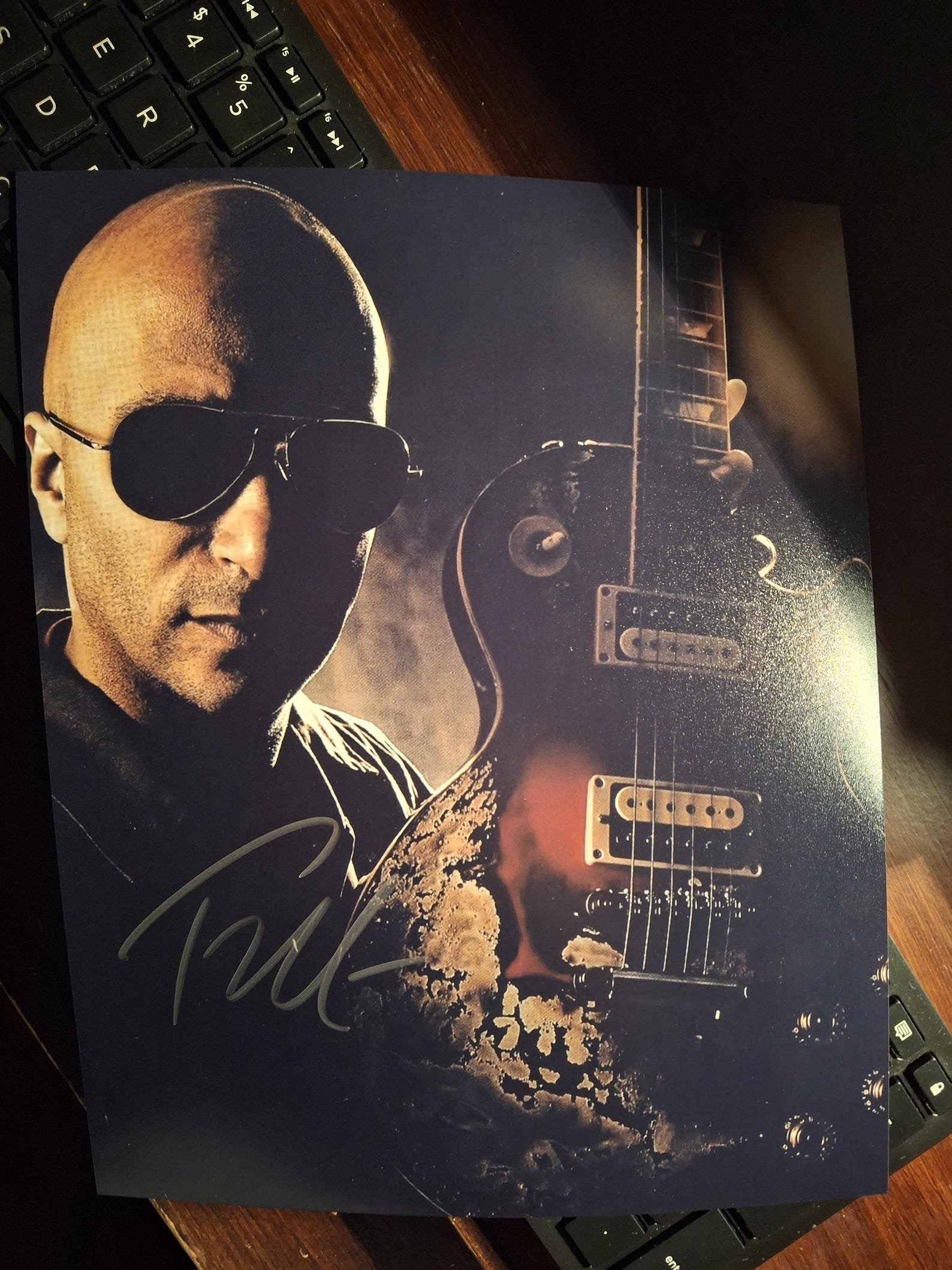 Singer Writer and Musician TOM MORELLO Super Awesome Signed 8x10 ...