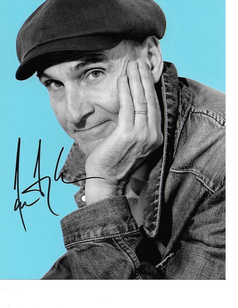 Legendary Vocalist JAMES TAYLOR Authentic Autographed 8x10 Pic - Etsy
