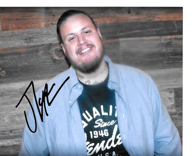 New Award Winning Singer JELLY ROLL Great Looking Signed 8x10 Pic - Etsy