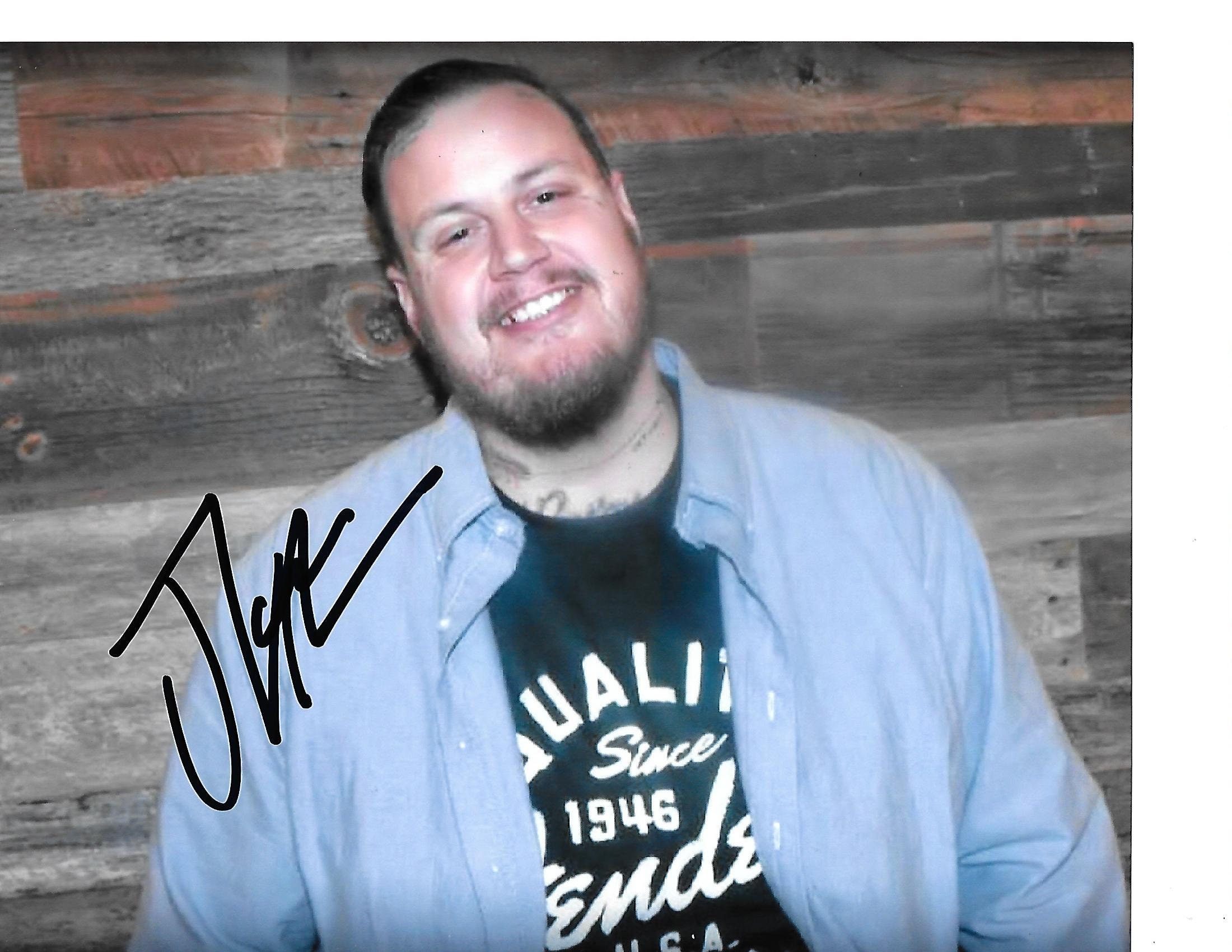 New Award Winning Singer JELLY ROLL Great Looking Signed 8x10 Pic - Etsy