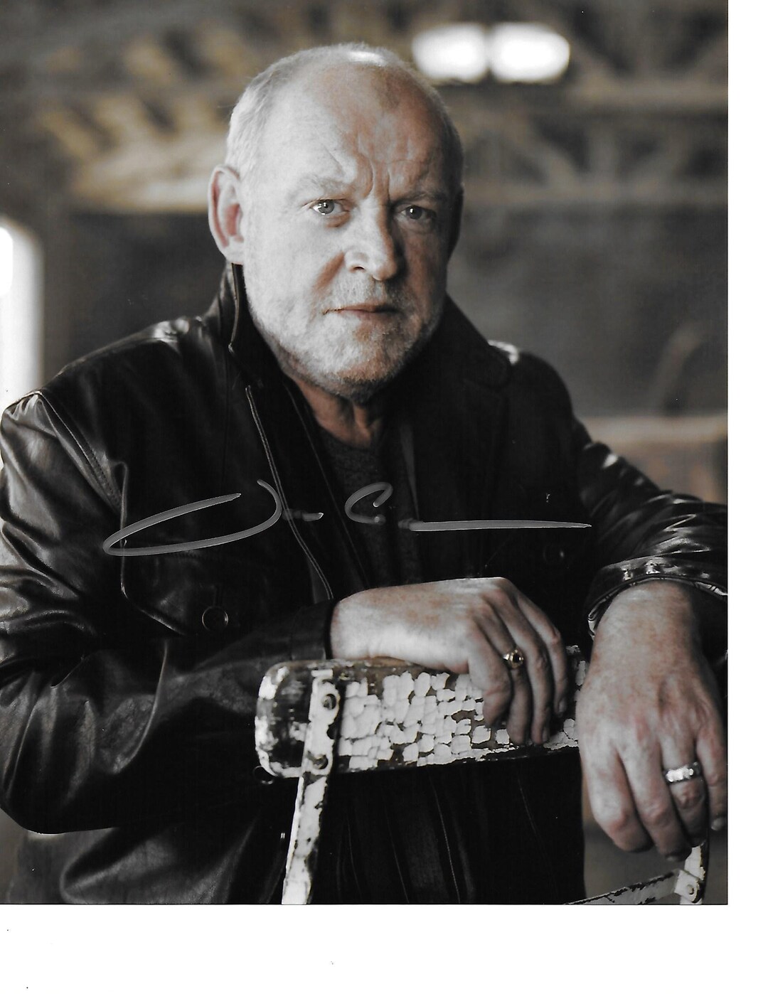 Rock and Roll Icon JOE COCKER Super Great Looking Autographed Photo ...