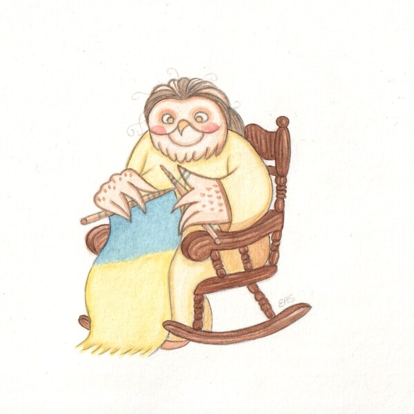 Owl Rocking Chair - Etsy