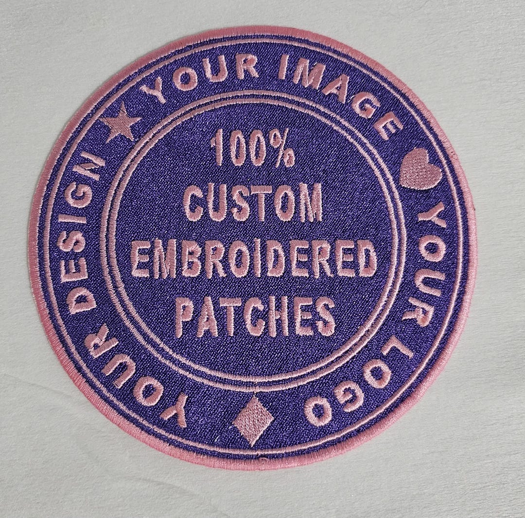 Custom Embroidered Patches Sew On, Iron On, or VELCRO - Etsy