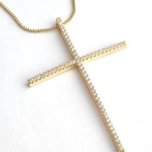 Xxl Cross Necklace 3 INCH CROSS - Etsy