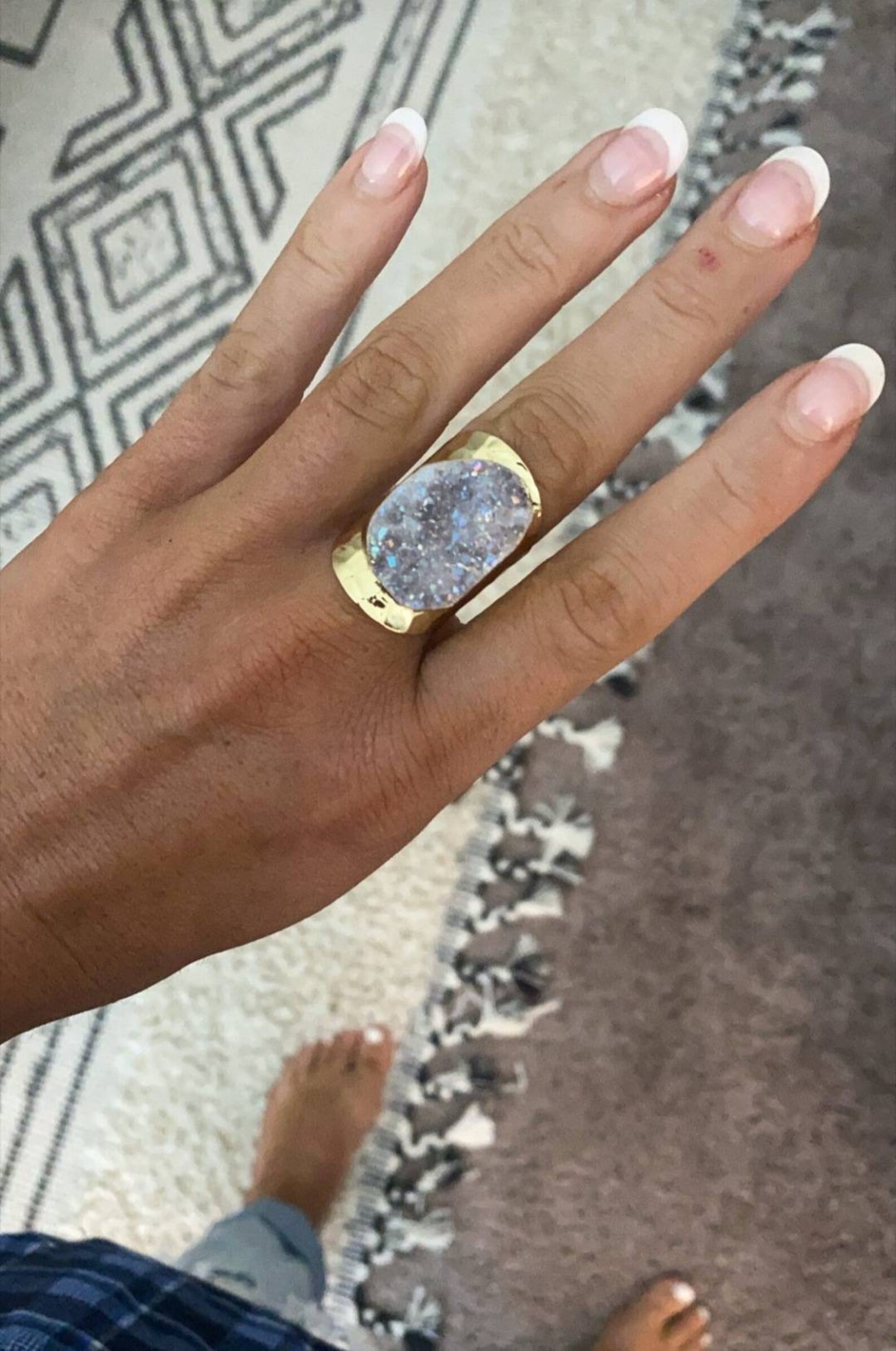 Luxy Druzy Ring | Etsy