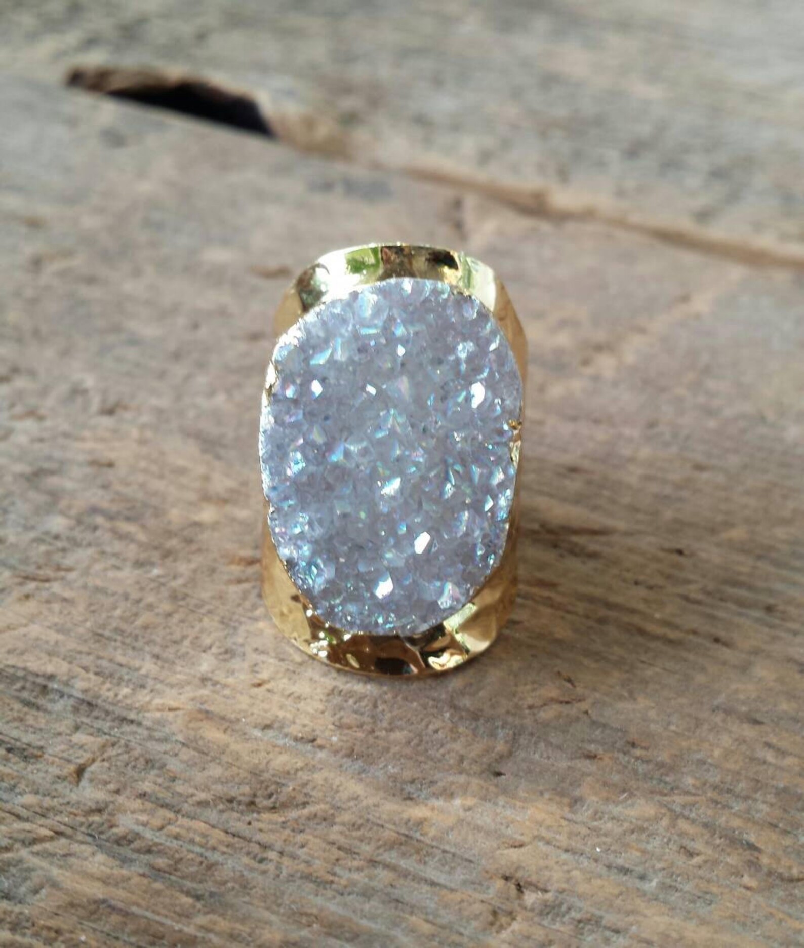Luxy Druzy Ring | Etsy