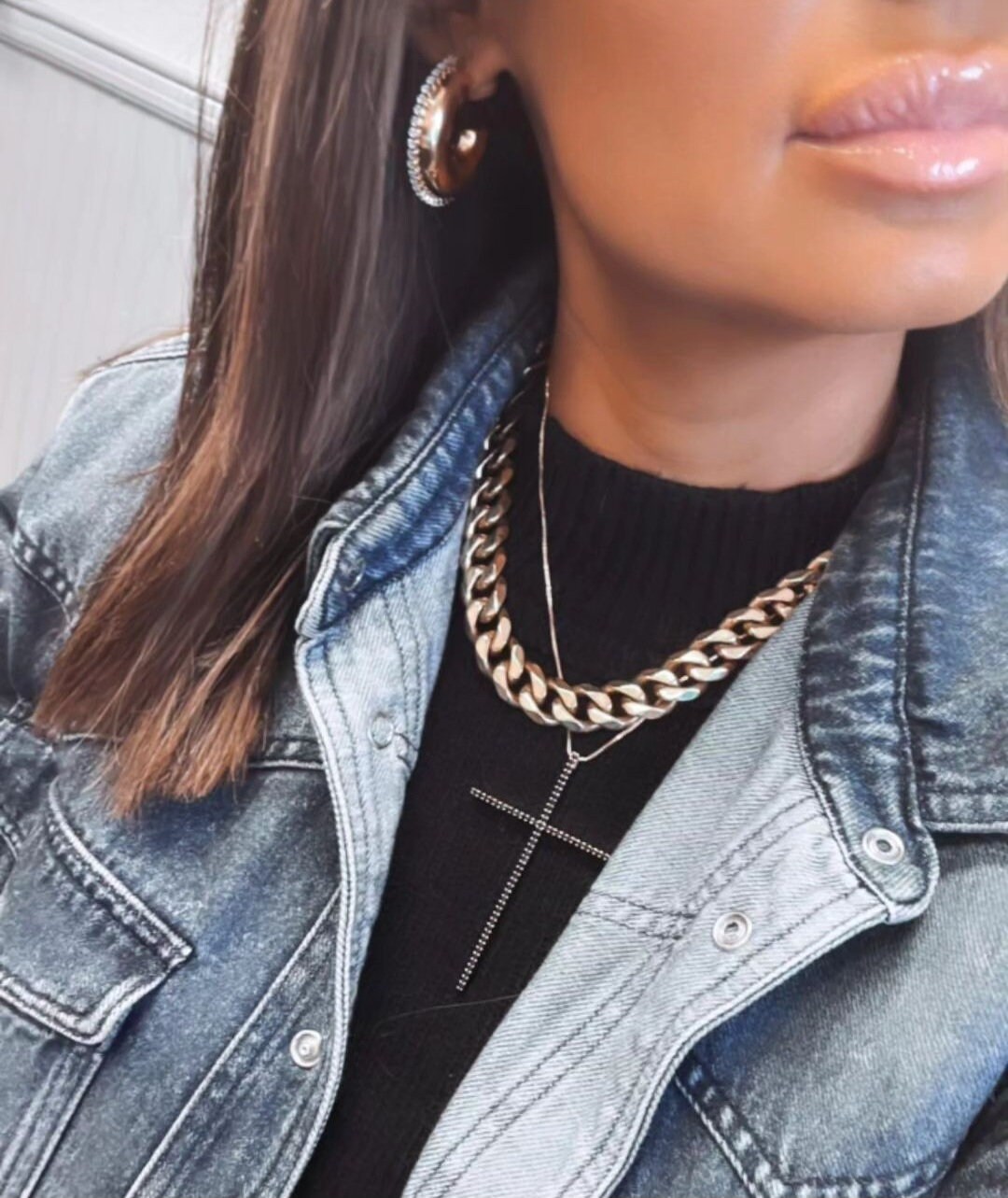 Xxl Cross Necklace (3 INCH CROSS) - Etsy