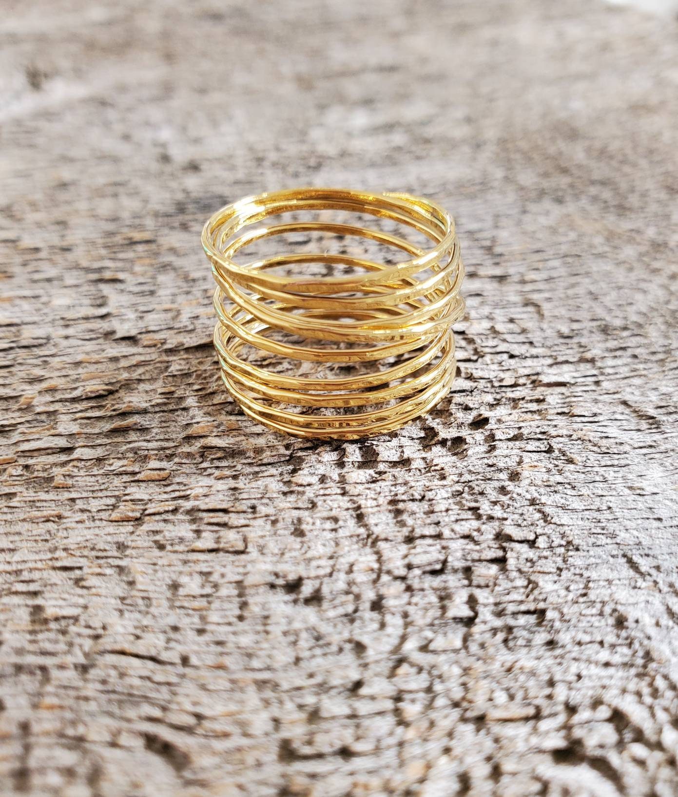 Coil Ring | Etsy