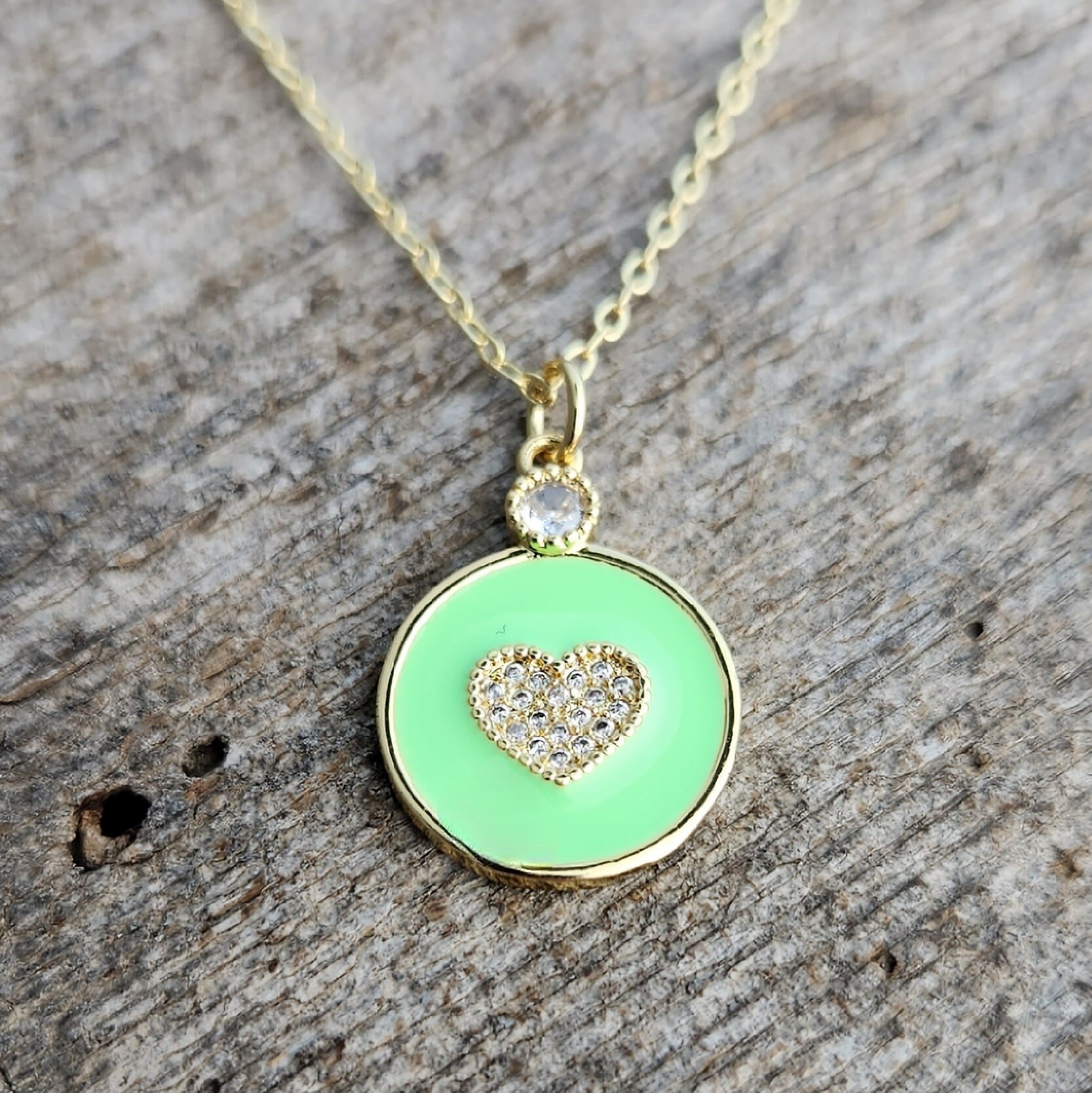 Amore Charm Necklace - Etsy