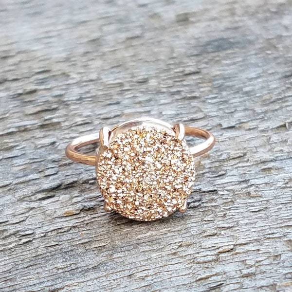 Druzy Ring - Etsy