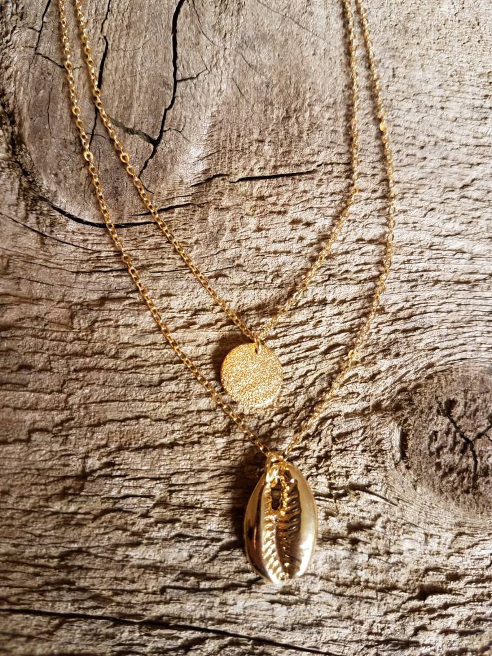 Cowry Shell Necklace | Etsy