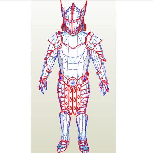Darkmoon Knightess EVA Foam Pepakura Body Armor Blueprints to - Etsy