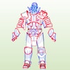 Darkmoon Knightess EVA Foam Pepakura Body Armor Blueprints to Build ...