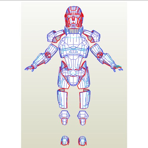 Sauron Armor Suit EVA Foam Templates to Build Your Own - Etsy