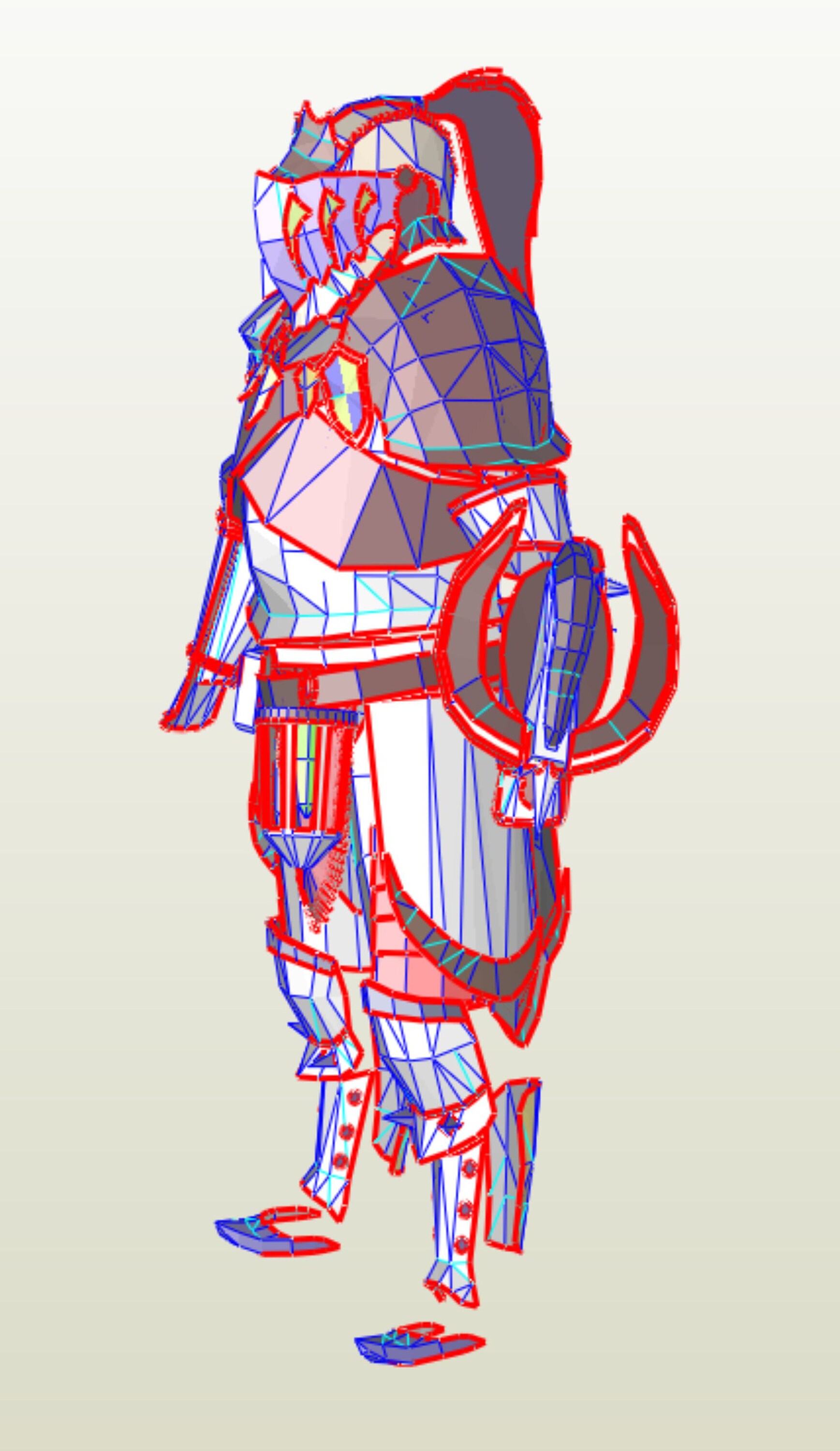 Anjanath Armor PDO, PDF Eva Foam Templates - Etsy