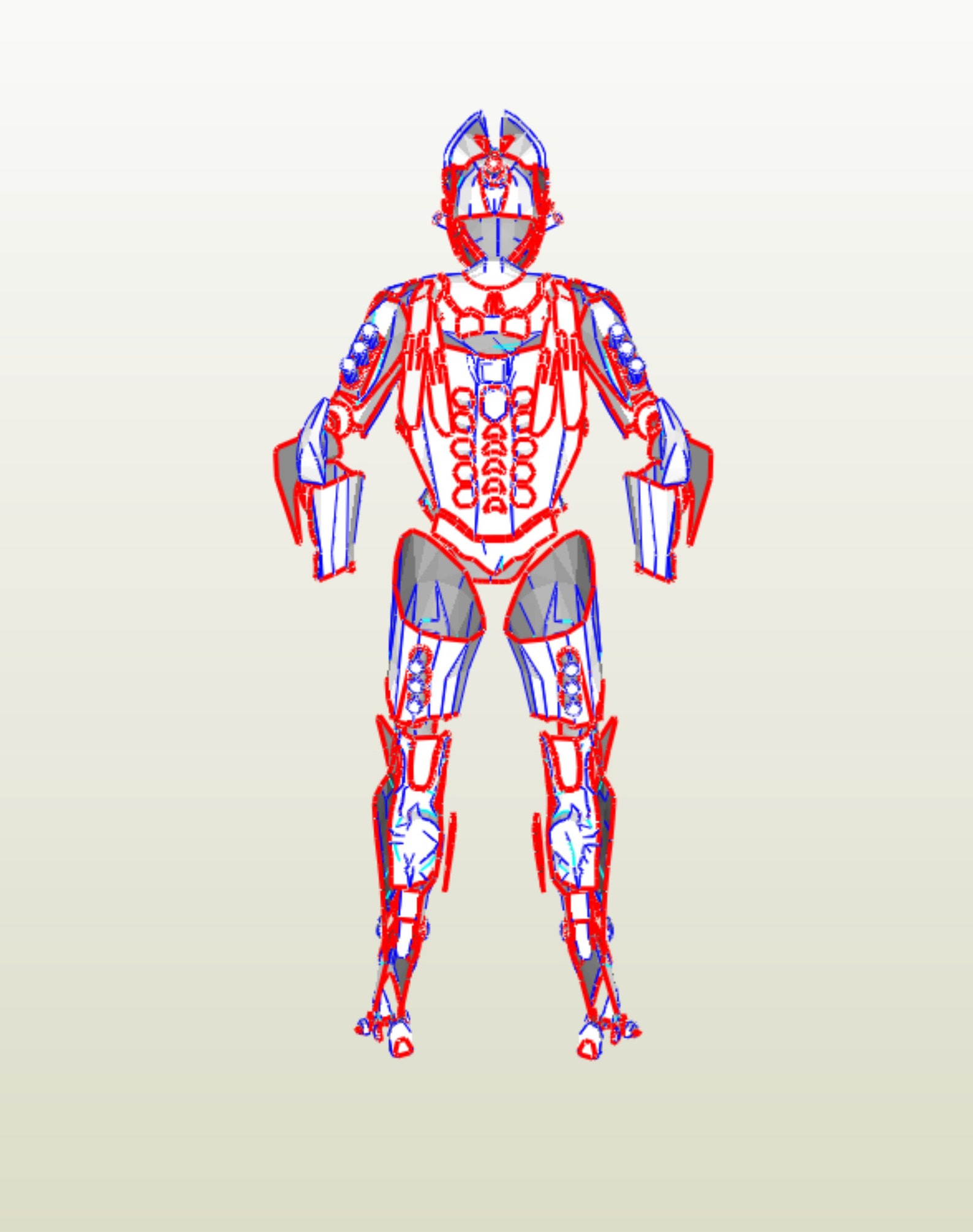 Interceptor Armor Suit DIY Blueprints | Etsy