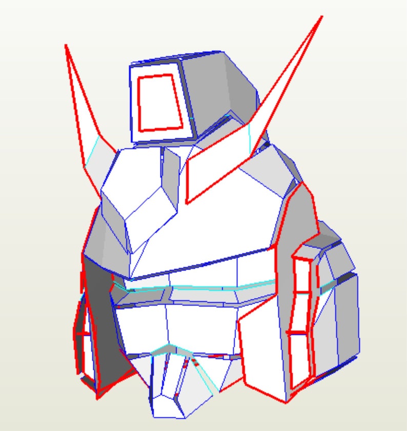 Gundam RX-178 MK II Evafoam Pepakura Templates | Etsy