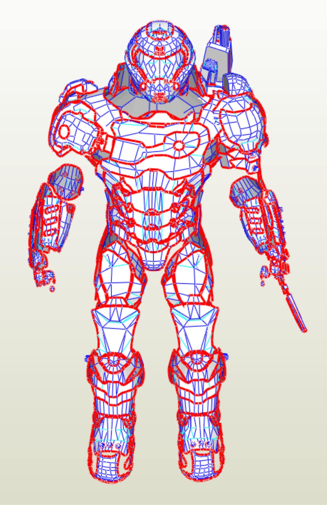 Doom Eternal Slayer body armor EVA Foam templates | Etsy