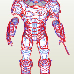 Doomslayer Body Armor EVA Foam Templates - Etsy