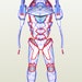 EVA 01 Evangelion Body Armor Foam Templates - Etsy