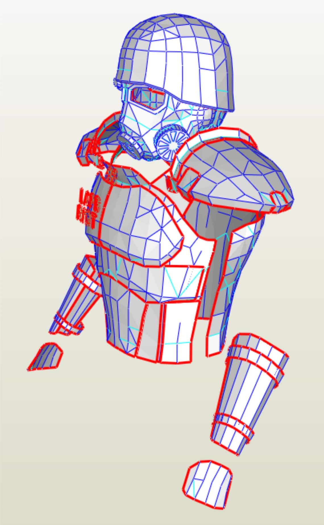 NCR Veteran Ranger Armor Foam Templates - Etsy