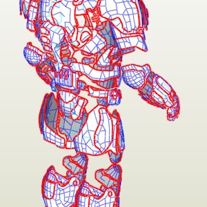 EVA Foam Doomguy Body Armor Pepakura Templates to Build Your Own - Etsy ...