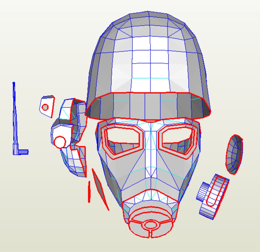 NCR Veteran Ranger Helmet EVA Foam Templates - Etsy