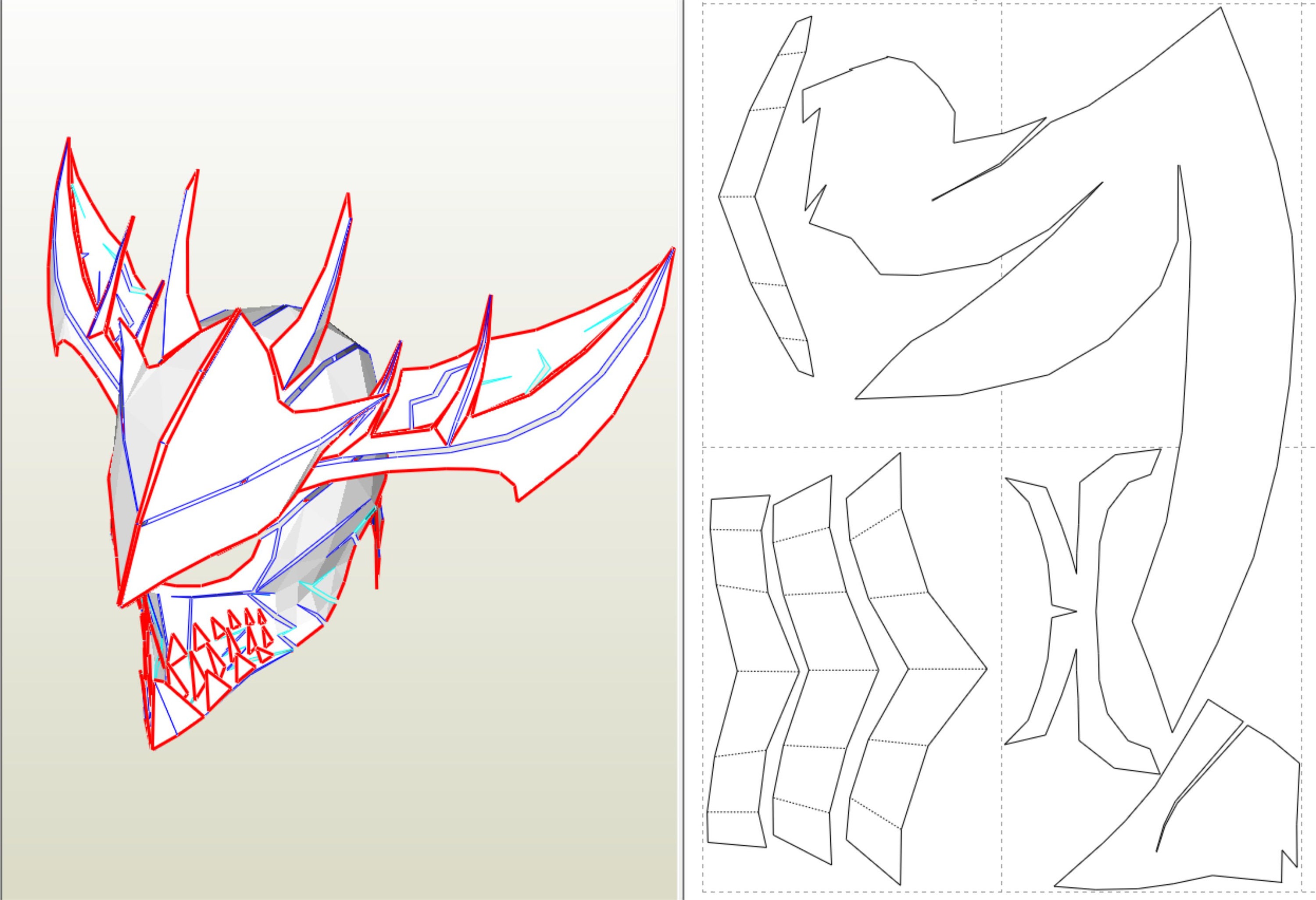 Tetsyua Body Armor Foam Templates - Etsy