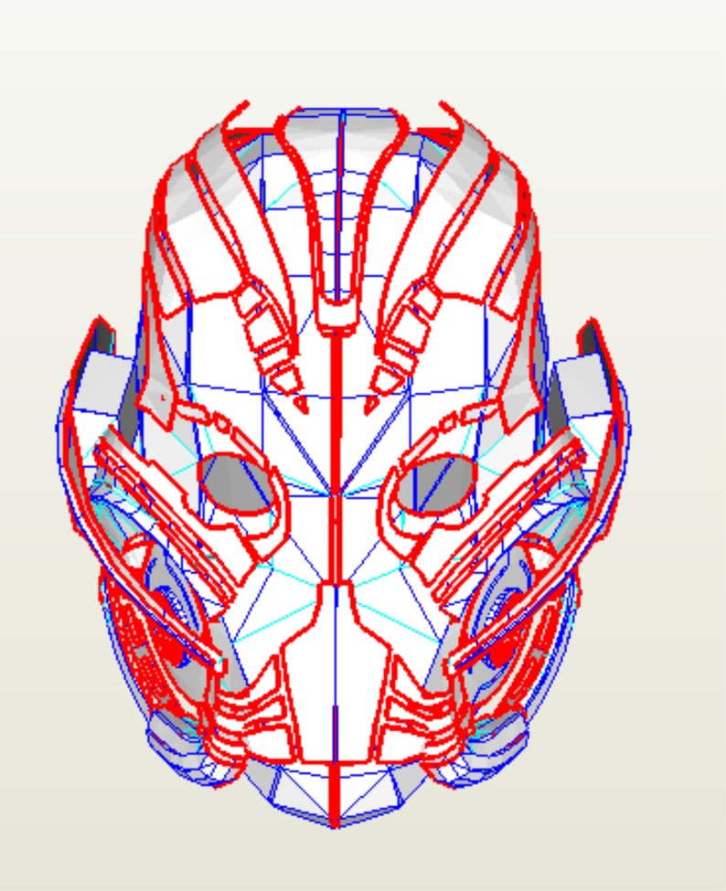 Ultronprime Body Armor Pepakura Eva Foam Templates Etsy