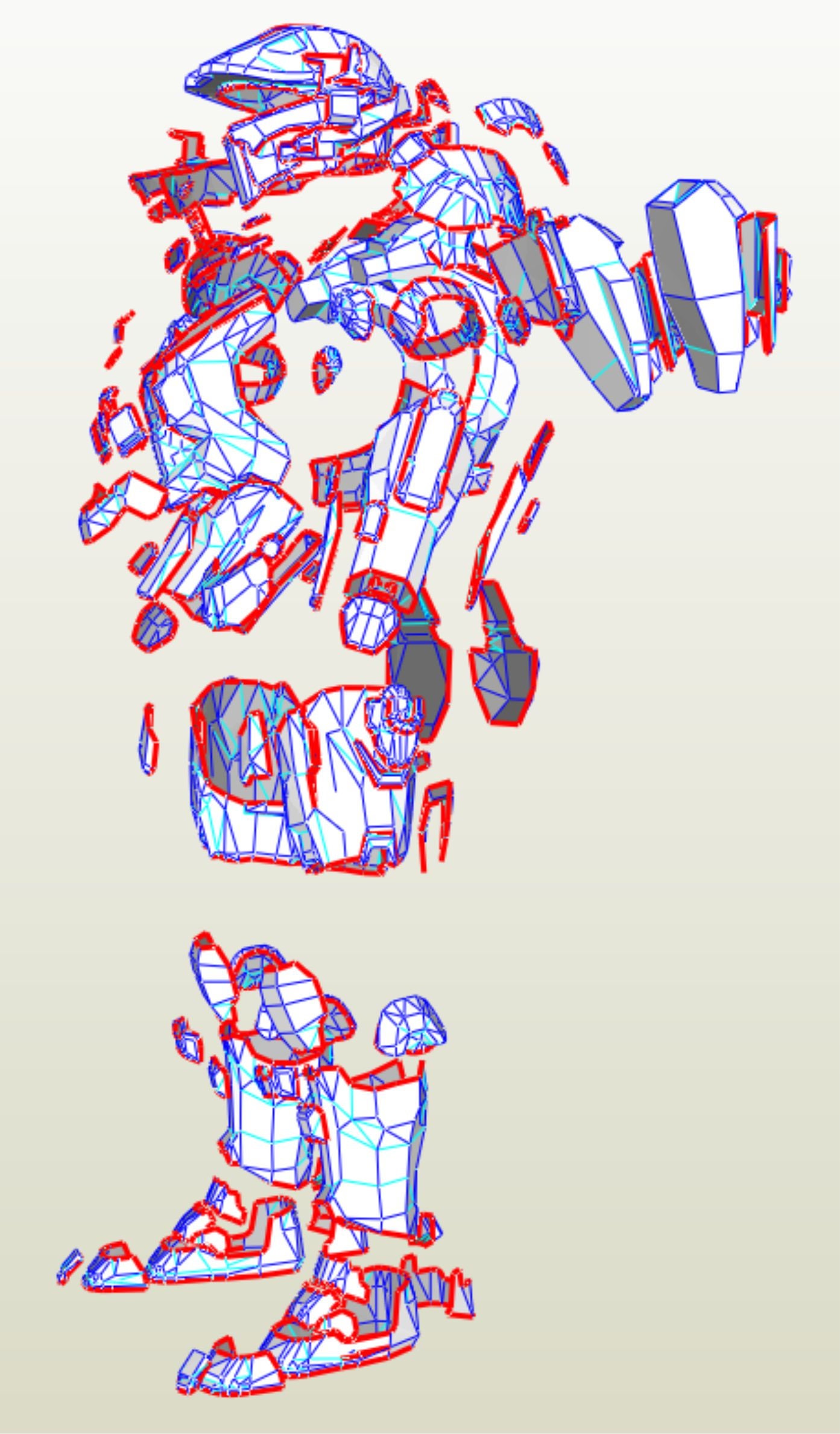 Halo 4 Master Chief Armor Pepakura