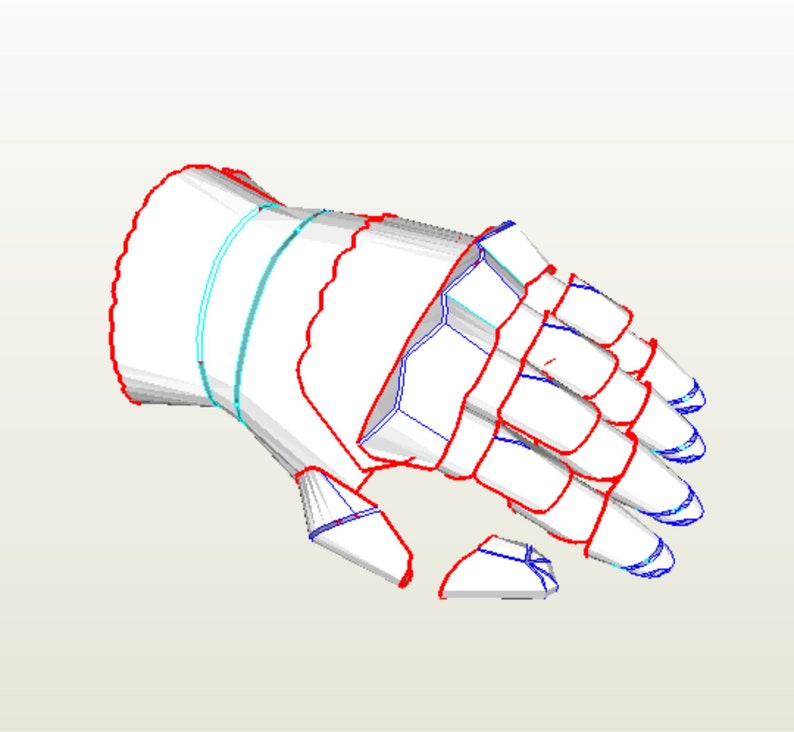 Witcher's Gauntlet Eva Foam Templates - Etsy